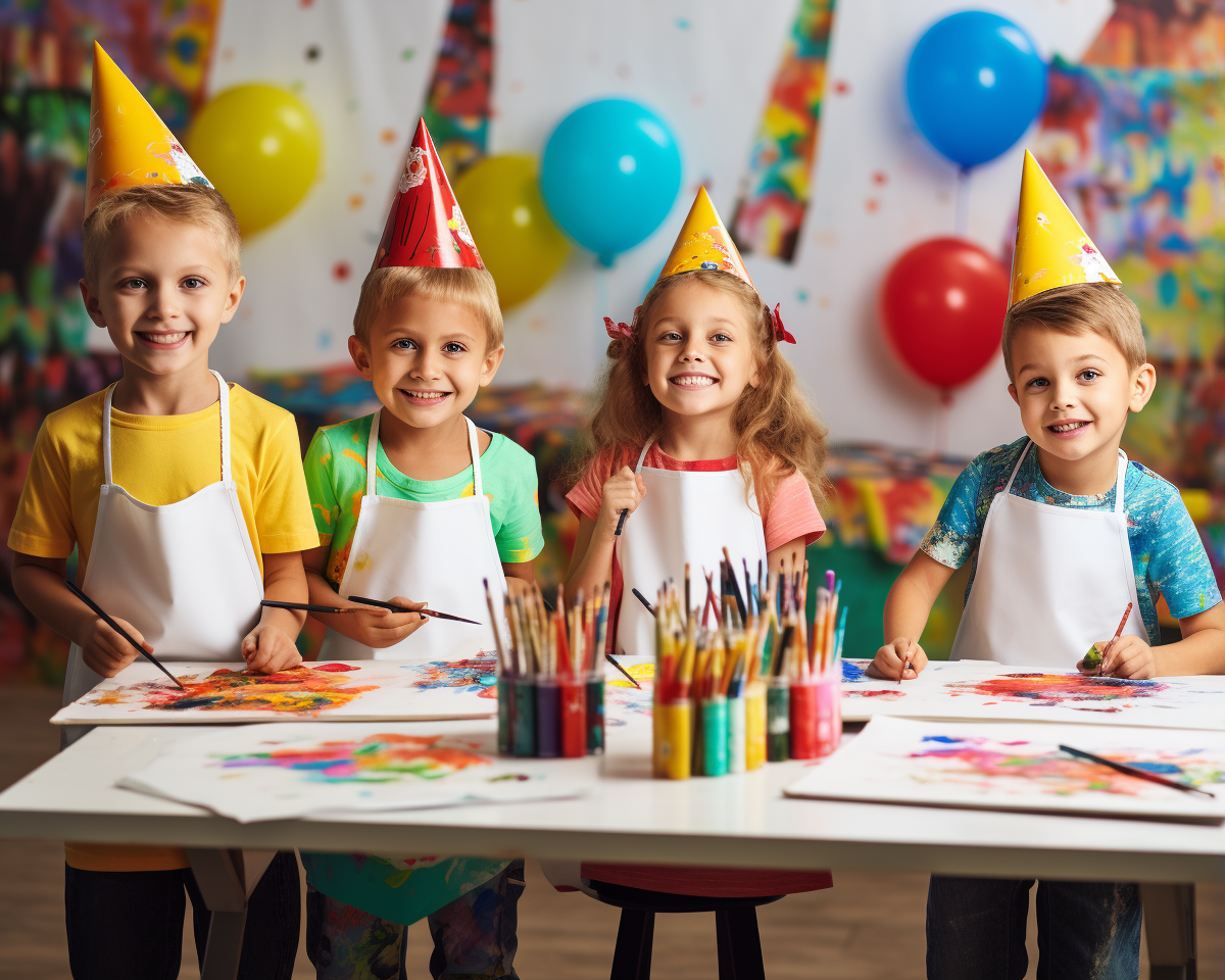 Birthday Art Party near me. Mount Pleasant Charleston SC Blair Center for the Arts