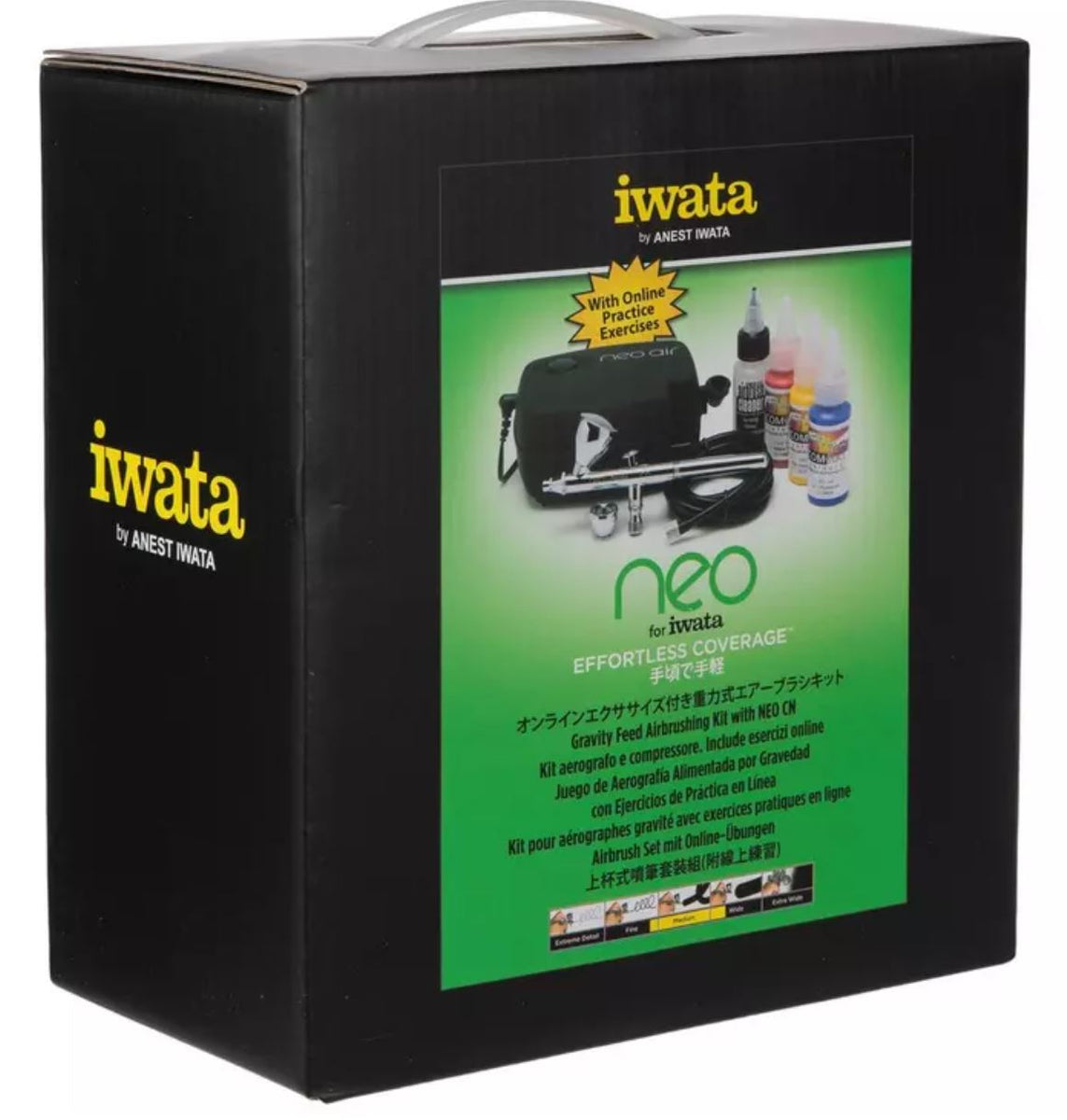 Neo for Iwata Gravity-Feed Airbrushing Kit – Blair-Center-for-the-Arts-